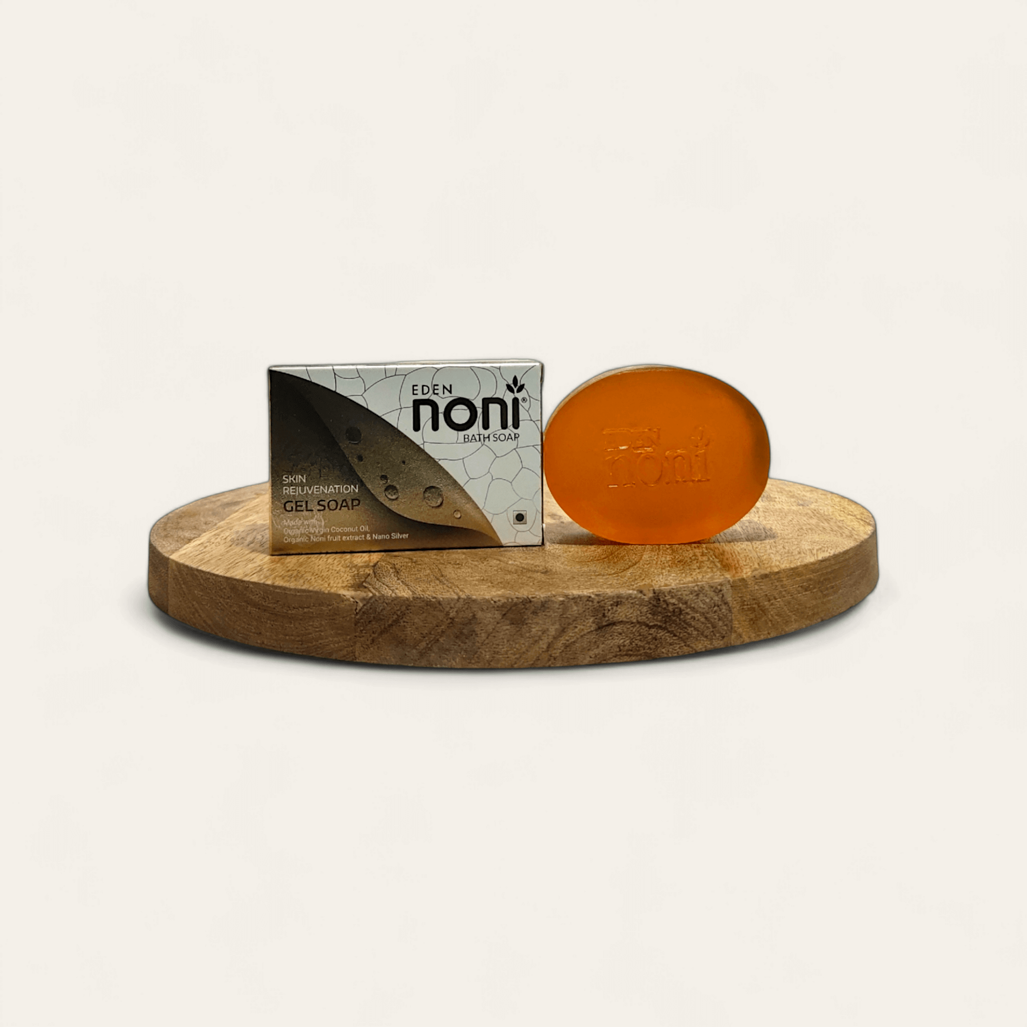Buy Eden Noni Gel Soap with Virgin Coconut Oil & Nano Silver – 75 gm: